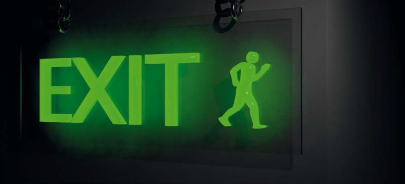 Tritium Exit Sign Disposal - Eckert & Ziegler UK